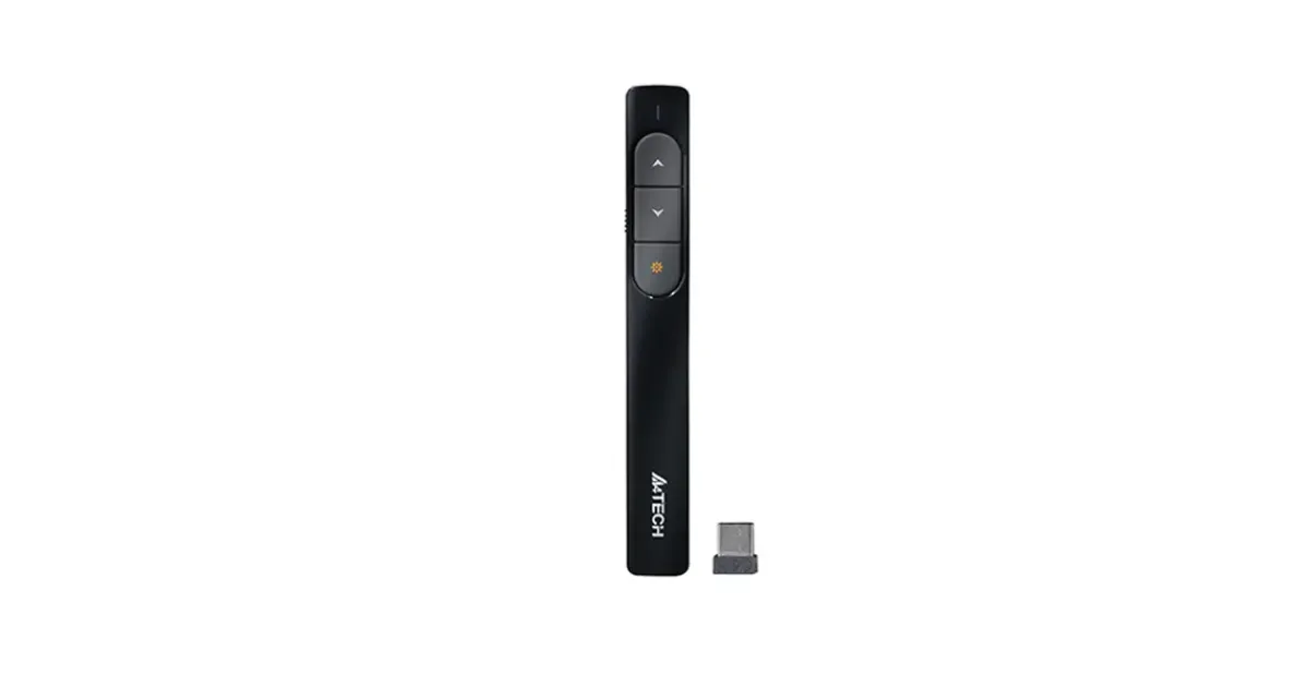 A4TECH LP15 2.4G Wireless Laser Pen - Black Price in BD